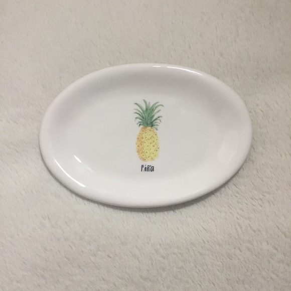 Rae Dunn | Dining | Rae Dunn Pia Pina Cursive Font Oval Plate Nwt New ...